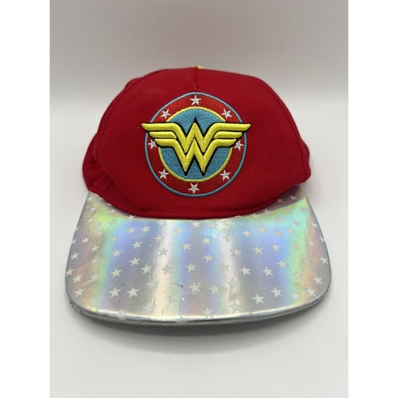 Wonder Woman | Accessories | Wonder Woman Snapback Hat Cap Red ...